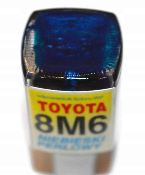 Zaprawka do rys 10ml TOYOTA 8M6 NIEBIESKI PERŁOWY 5906379507810 za 17 ...