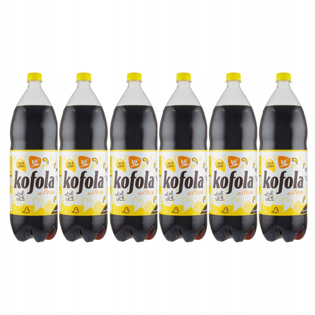 Kofola Citrus 6x2l napój gazowany cola cytrynowa (8595231213500) • Cena ...