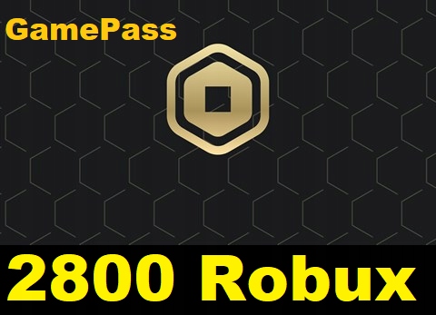 ROBLOX GAMEPASS ROBUX 2800 DARAB 2800RS ROBUX, OLCSÓN, • Ár, Vélemények ...