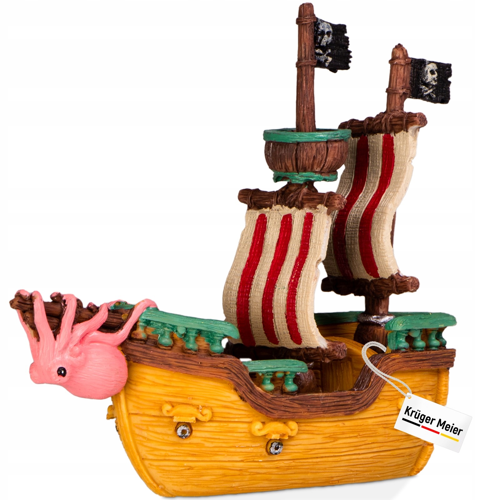 Kruger Meier Pirate Ship S - Statek do Akwarium 16x6x15 cm ...