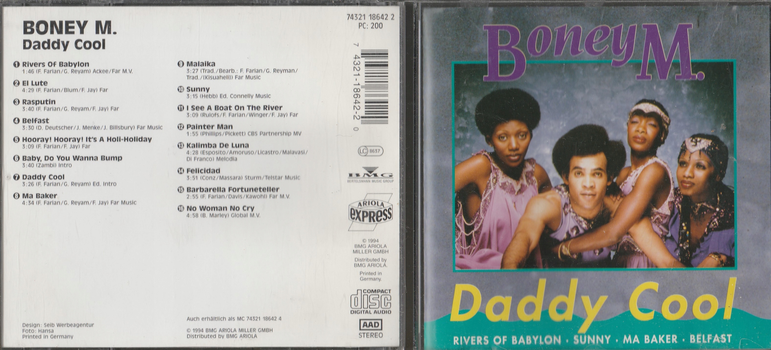 Daddy Cool Boney M. CD - porównaj ceny - Allegro.pl