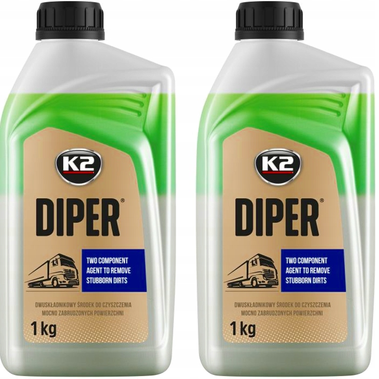 K2 Diper 1L Mocna Piana Aktywna Do Mycia Samochodu Ciężarówek - Koncentrat 5906641300118 za 36 ...