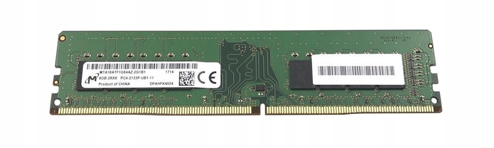 Pamięć RAM DDR4 8GB PC4 2133P 17000U 2133MHz w Warszawa - Sklep, Opinie ...