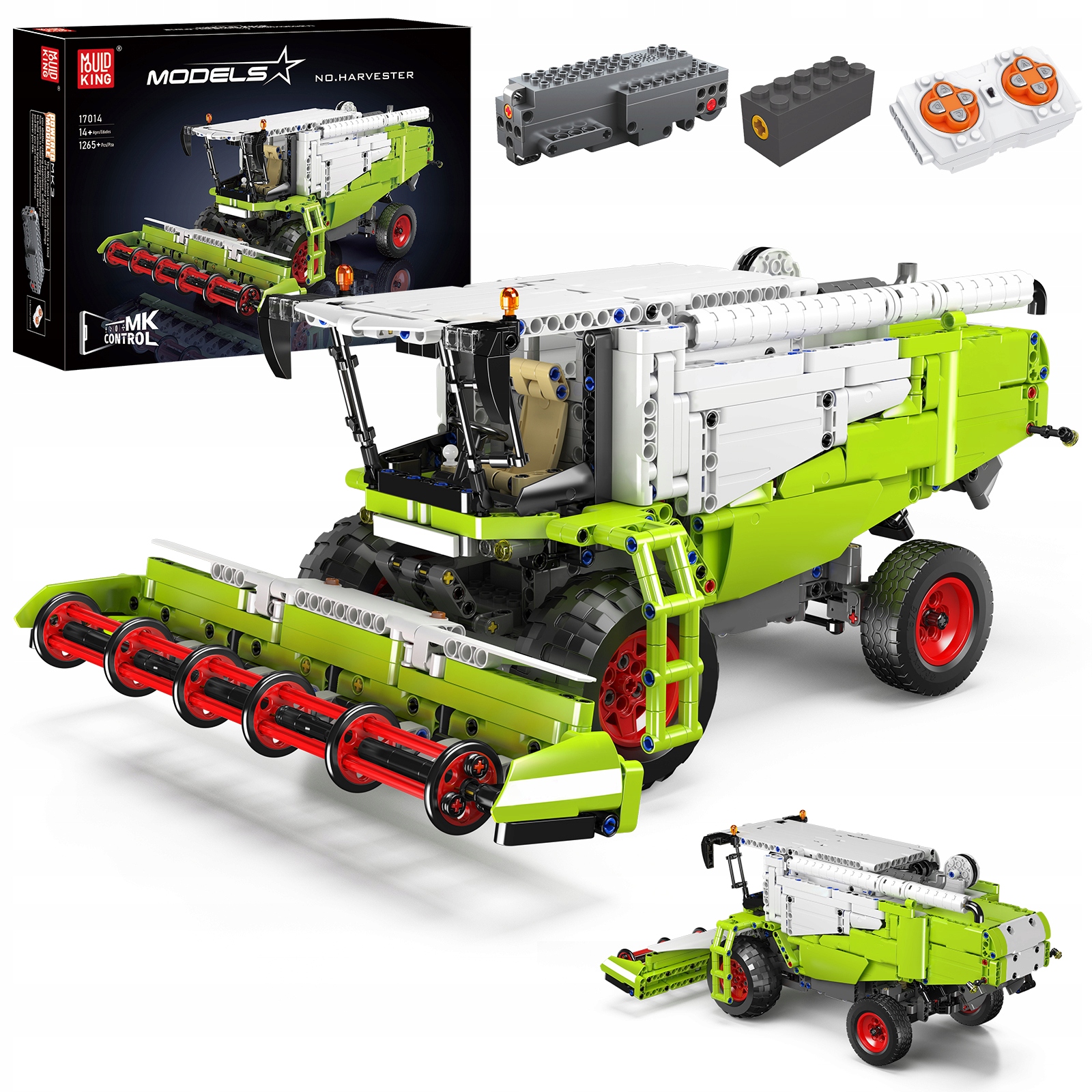 Mould King Technic Kombajn RC Model Stavebnice Hračky - Allegro
