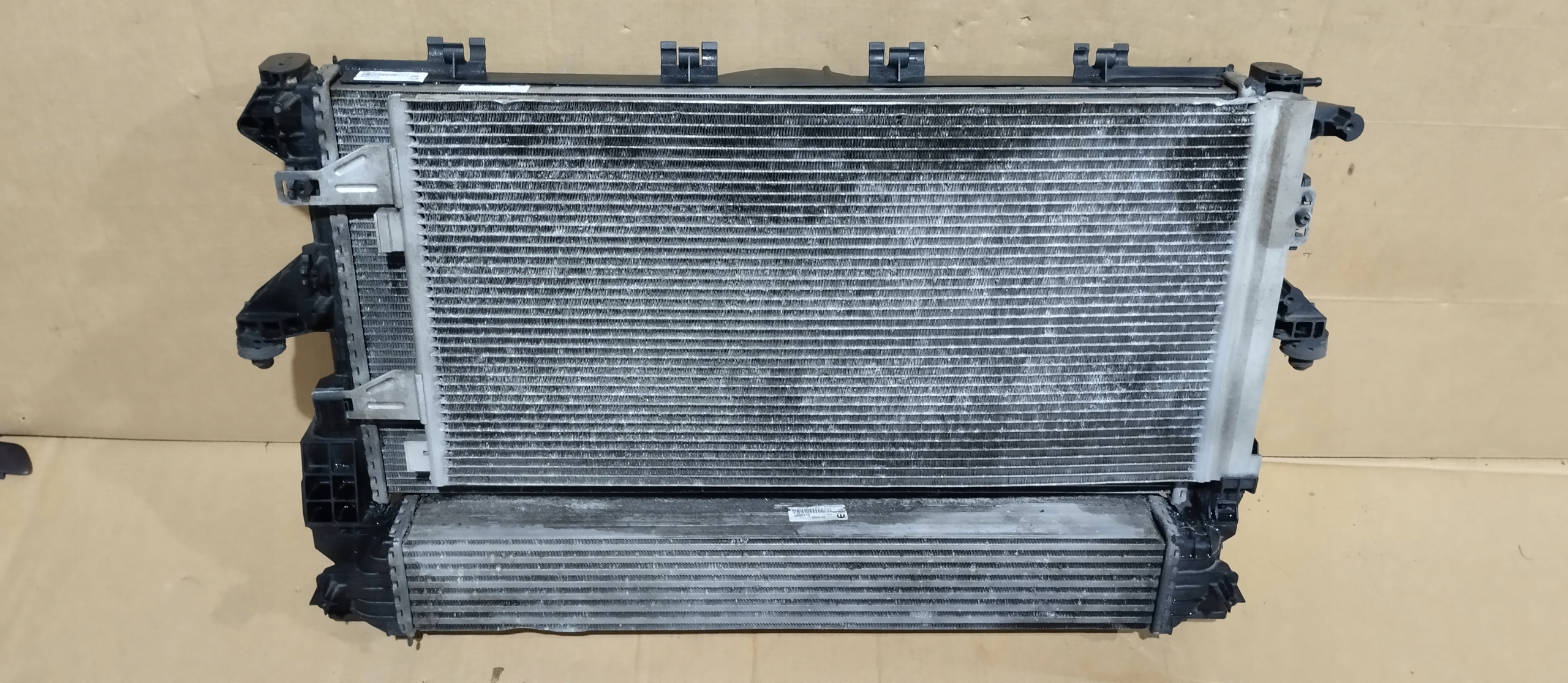 CHŁODNICE KOMPLET CHŁODNIC WENTYLATOR FIAT DUCATO III 2.3 16r ORYGINAŁ EW771004 , 1391281080 ...