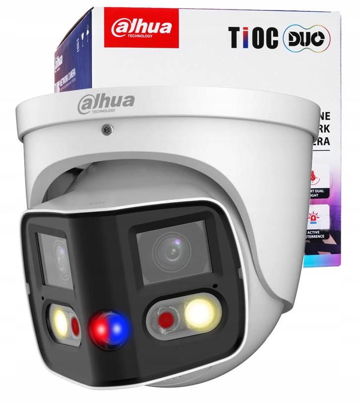 Kamera IP Dahua 8Mpx (2x 4MP) IPC-PDW3849-A180-E2-AS-PV TIOC DUO Analityka - Sklep, Opinie, Cena ...