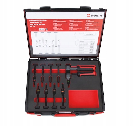 WURTH kleště na vkládání matic NITOWNICA - Allegro