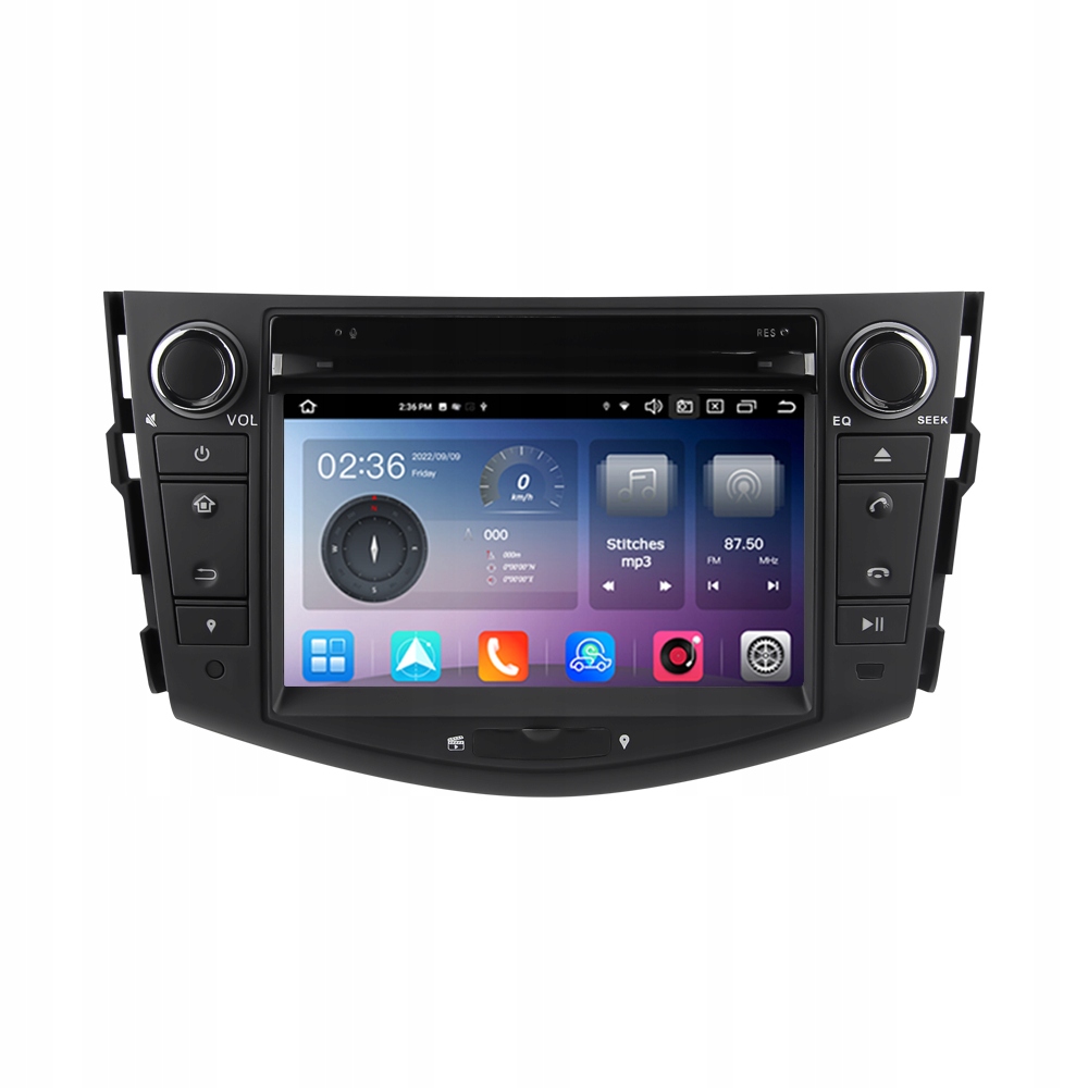 TOYOTA RAV4 Radio FM RDS DAB+ Opcja Android WiFi 4G GPS USB MP3 MP4 DVD ...