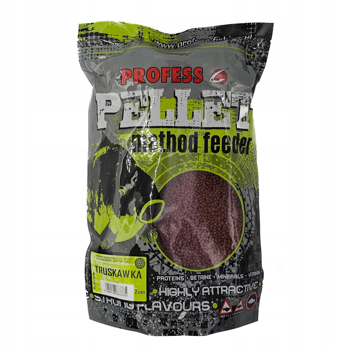 Pellet Profess Method 2mm 700g Truskawka - 5906190887375 - 15298931769 - Allegro