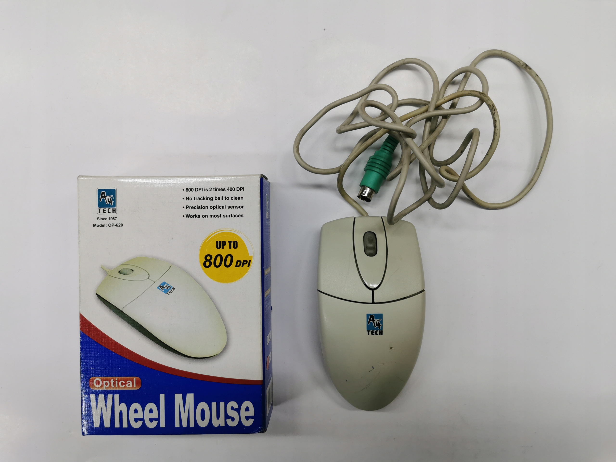 Myszka kulkowa A4 tech nowa PS2 - Sklep, Opinie, Cena w Allegro.pl