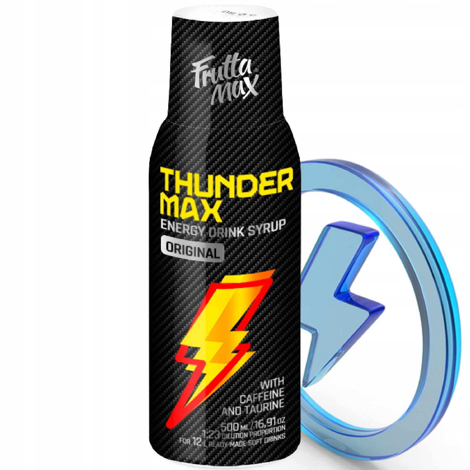 SYROP FRUTTAMAX THUNDER MAX ENERGY DRINK Kultowy smak RED BULLA ...