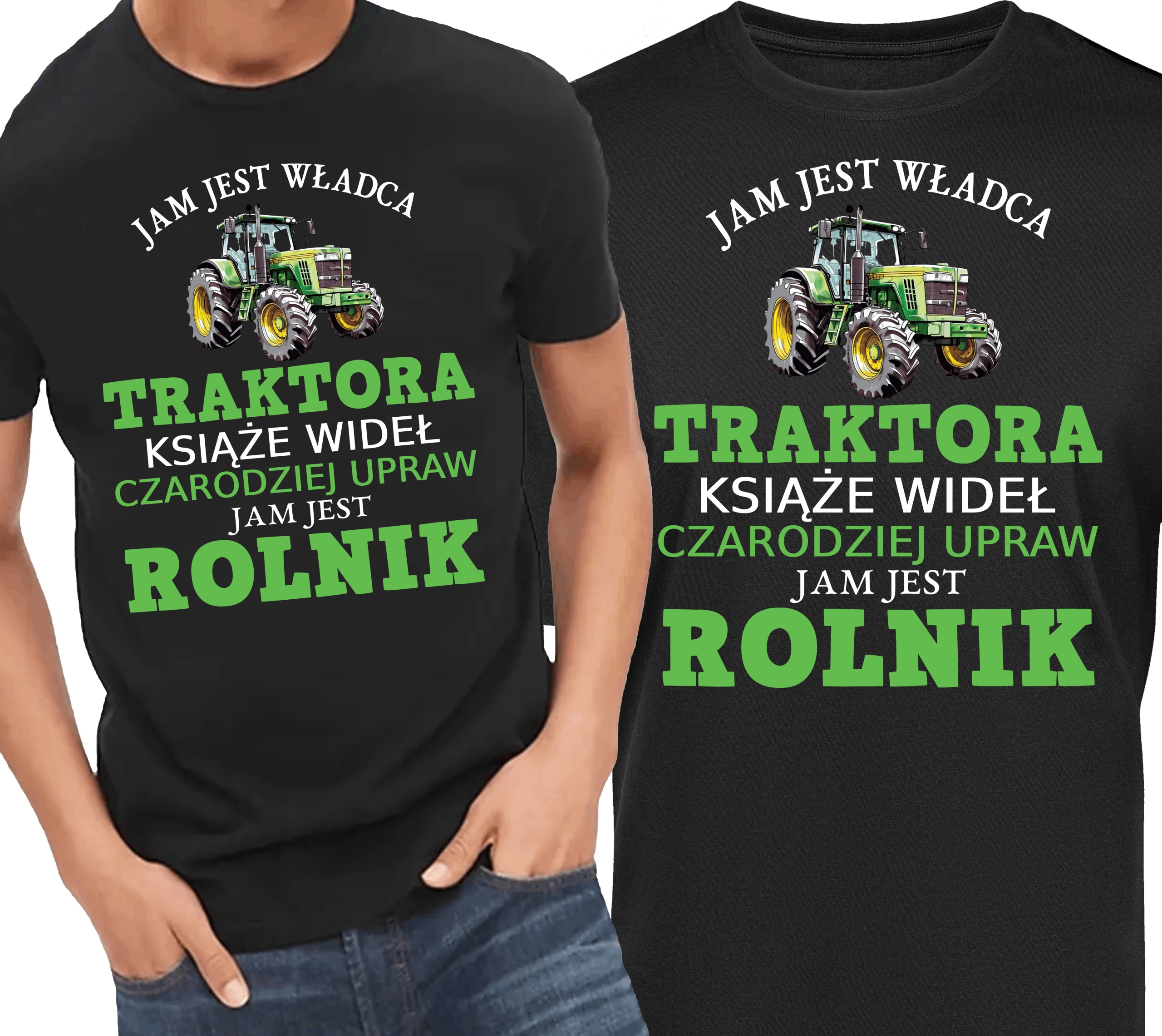 Koszulka dla Rolnika z Napisem - Niska cena na Allegro