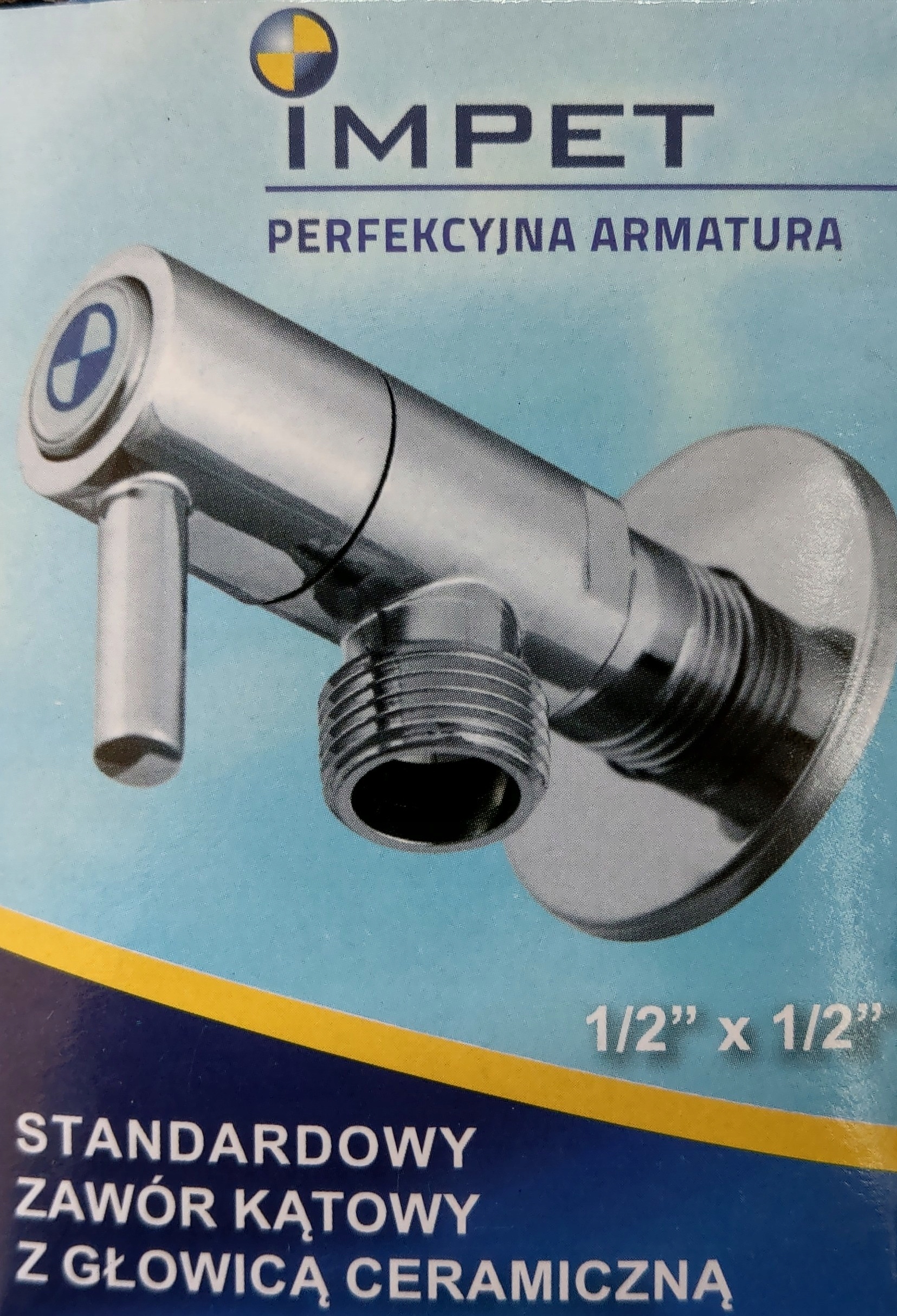 Zawór kątowy Impet 1/2'' 1/2X1/2 - porównaj ceny - Allegro.pl