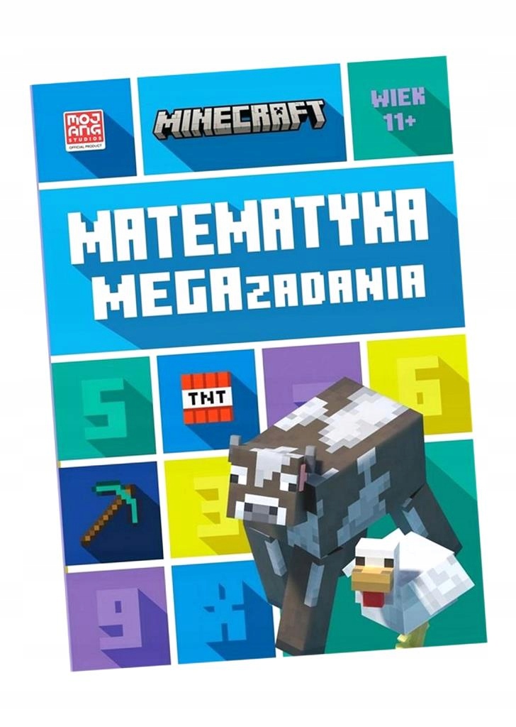 MINECRAFT. MATEMATYKA. MEGAZADANIA 11+ DAN LIPSCOMBE, KATHERINE PATE ...