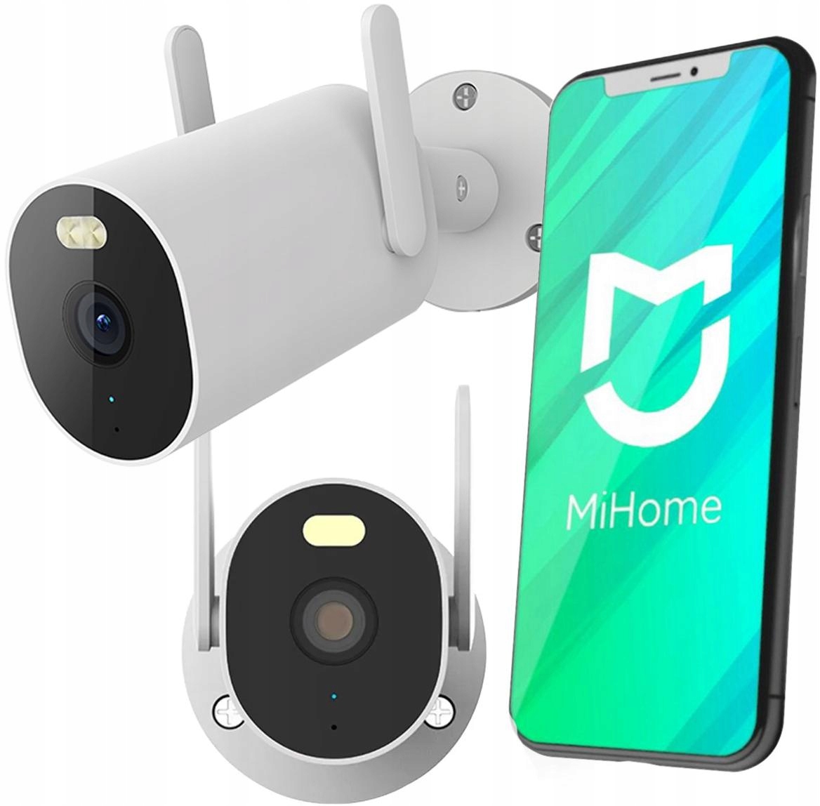 ZEWNĘTRZNA KAMERA IP Xiaomi Mi Outdoor Camera AW300 WiFi 2K IP66 4xLED ...