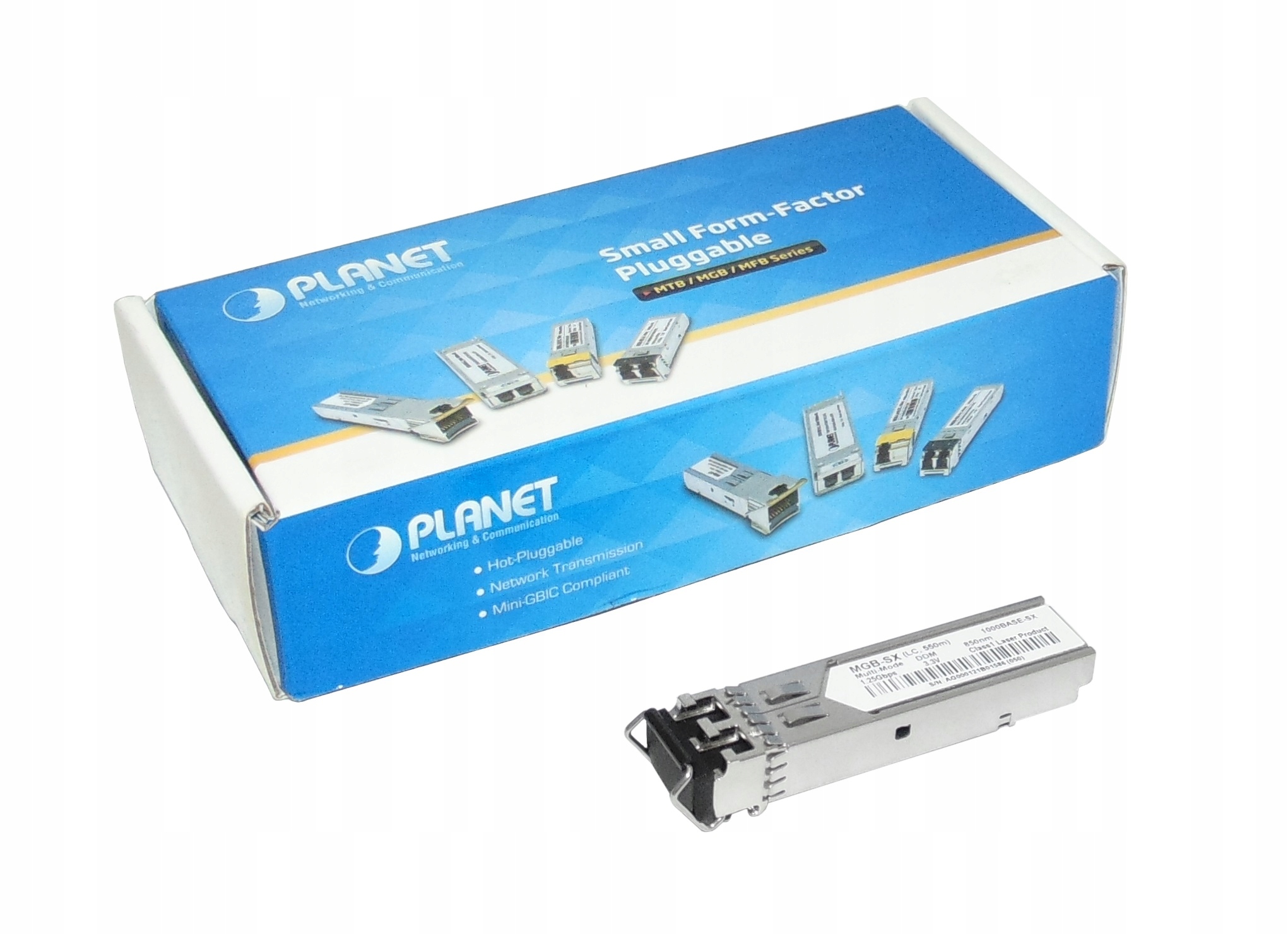 MODUŁ NADAWCZO ODBIORCZY SFP PLANET MGB-SX - Sklep, Opinie, Cena w Allegro