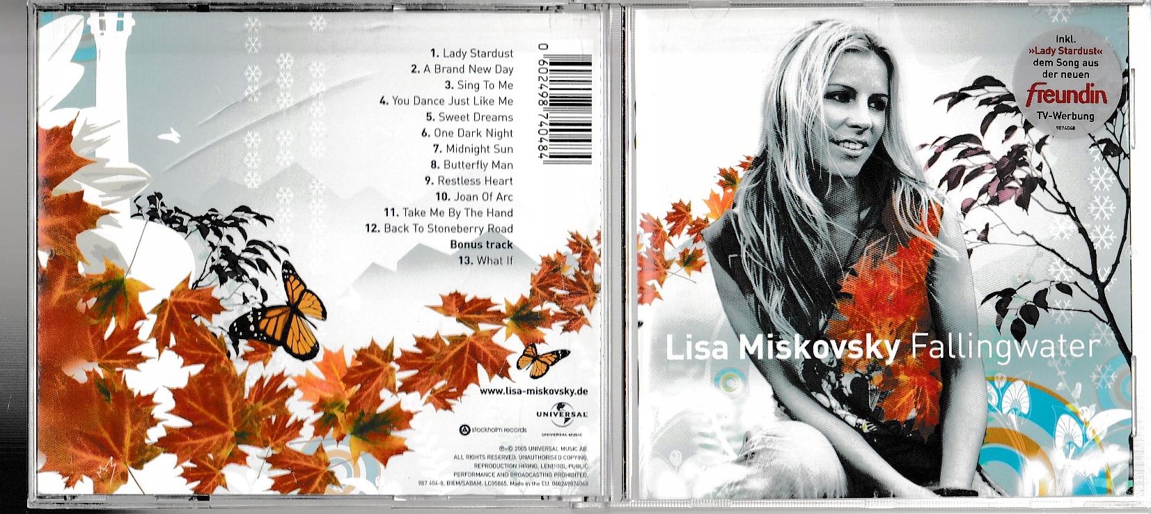 Płyta CD Lisa Miskovsky - Fallingwater ...