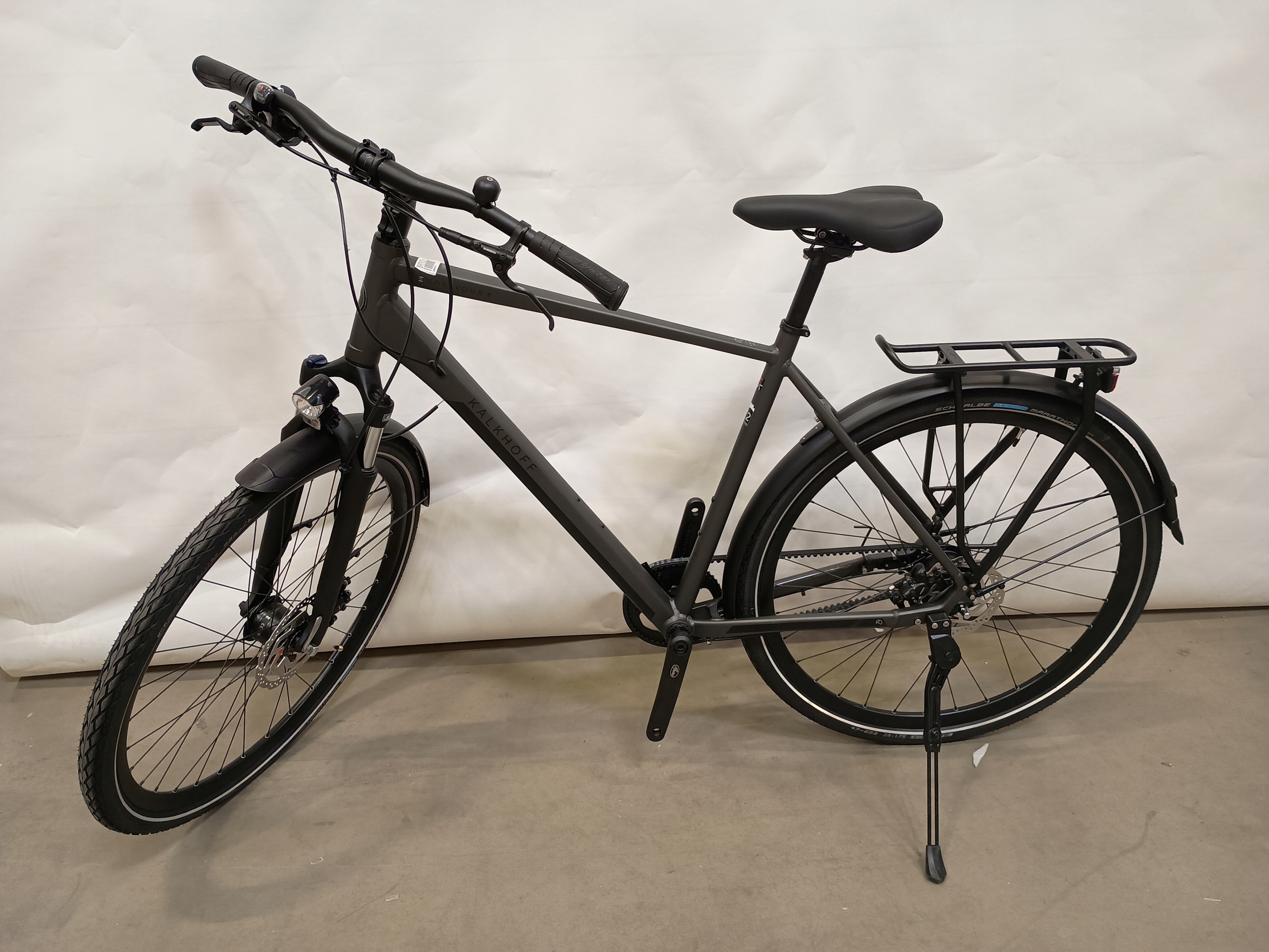 Rower trekkingowy KALKHOFF Endeavour 8 grafitowy / Rozmiar ramy: 21,5 ...