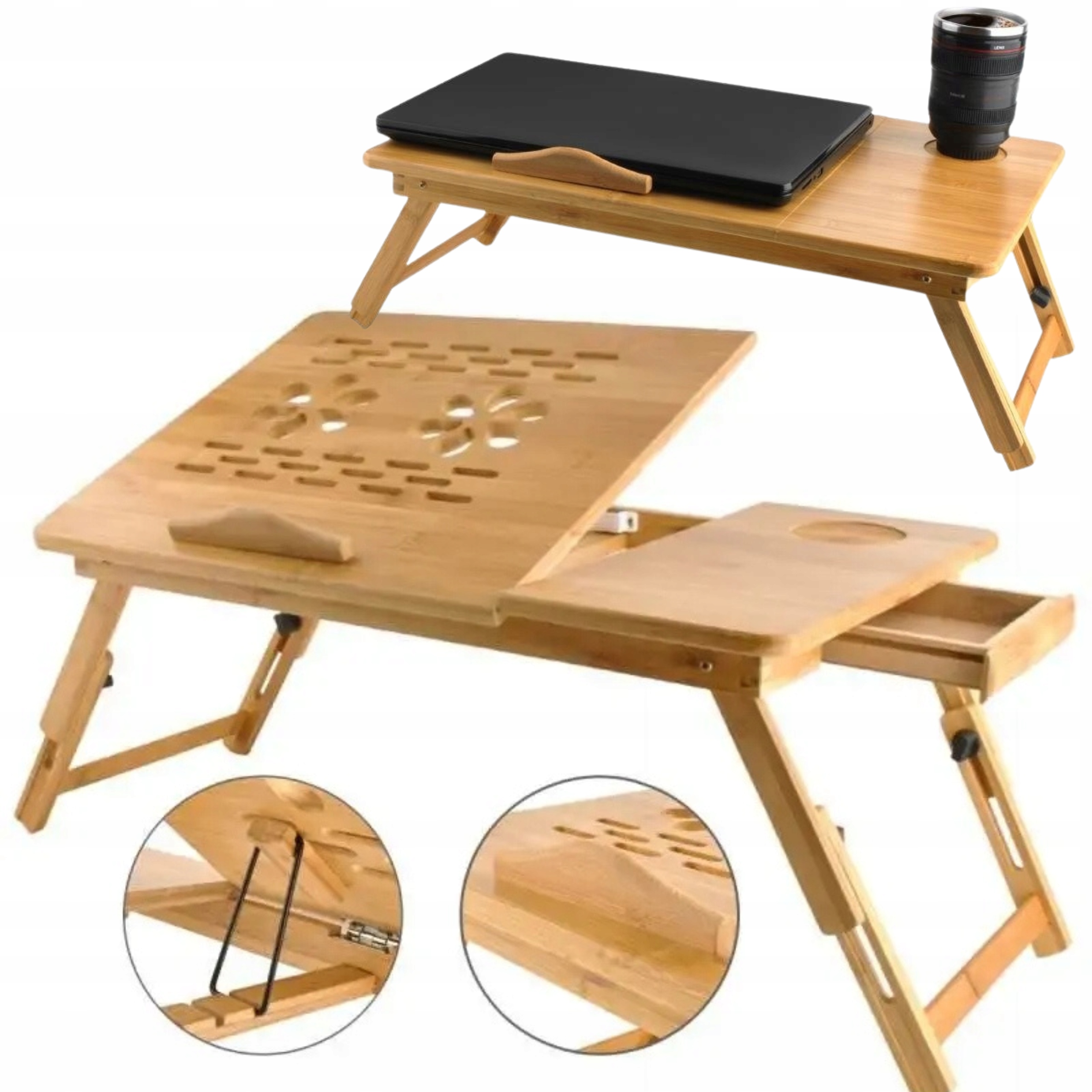 STOLIK POD LAPTOPA DO ŁÓŻKA SKŁADANY REGULOWANY DREWNIANY PODSTAWKA ... STOLIK POD LAPTOPA DO ŁÓŻKA SKŁADANY REGULOWANY DREWNIANY PODSTAWKA ...