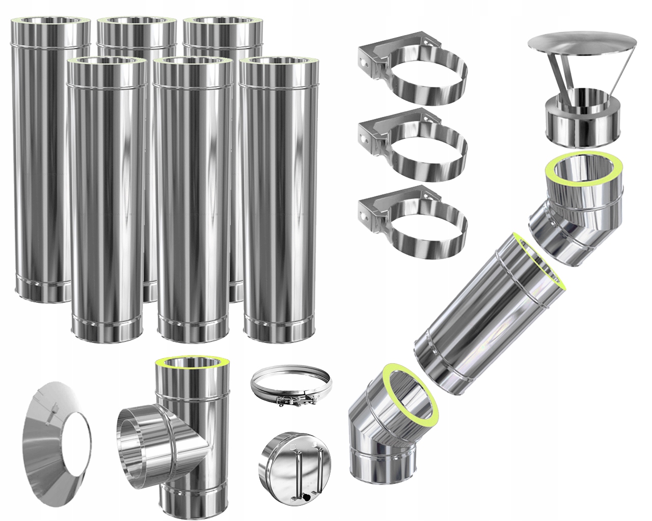 Komin Ocieplany Zewnętrzny - Niska cena na Allegro