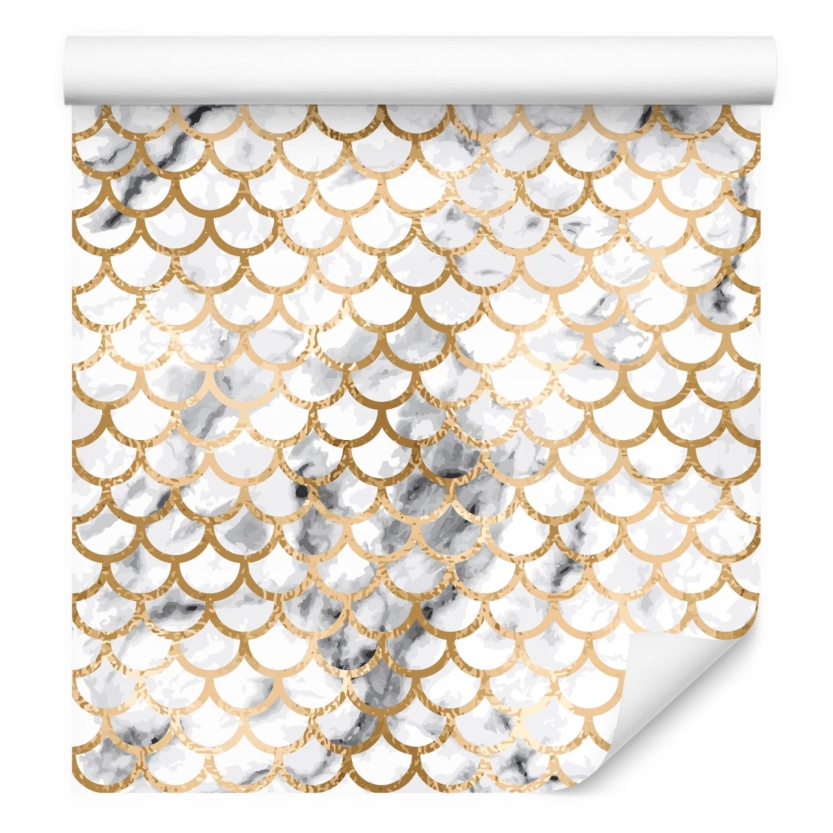 Tapeta Nowoczesny Wzór Fale MARMUR Styl Vintage (5904436665411) • Cena ...