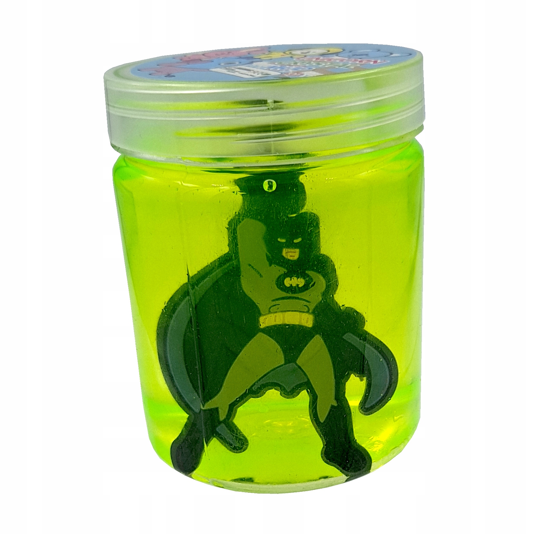 Sensoryczna masa żółta SLIME PLASTYCZNA postacie Avengers BATMAN ...