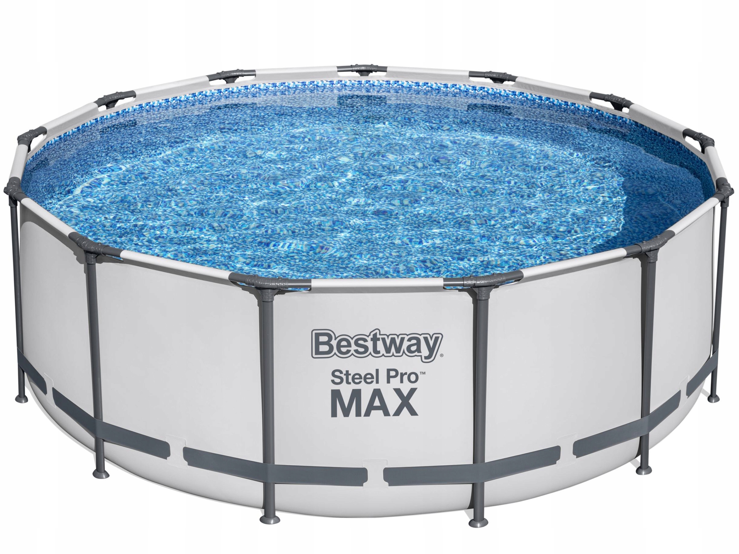 Basen Steel ProMAX szary - 396 x 122 cm (5903890615758) • Cena, Opinie ...