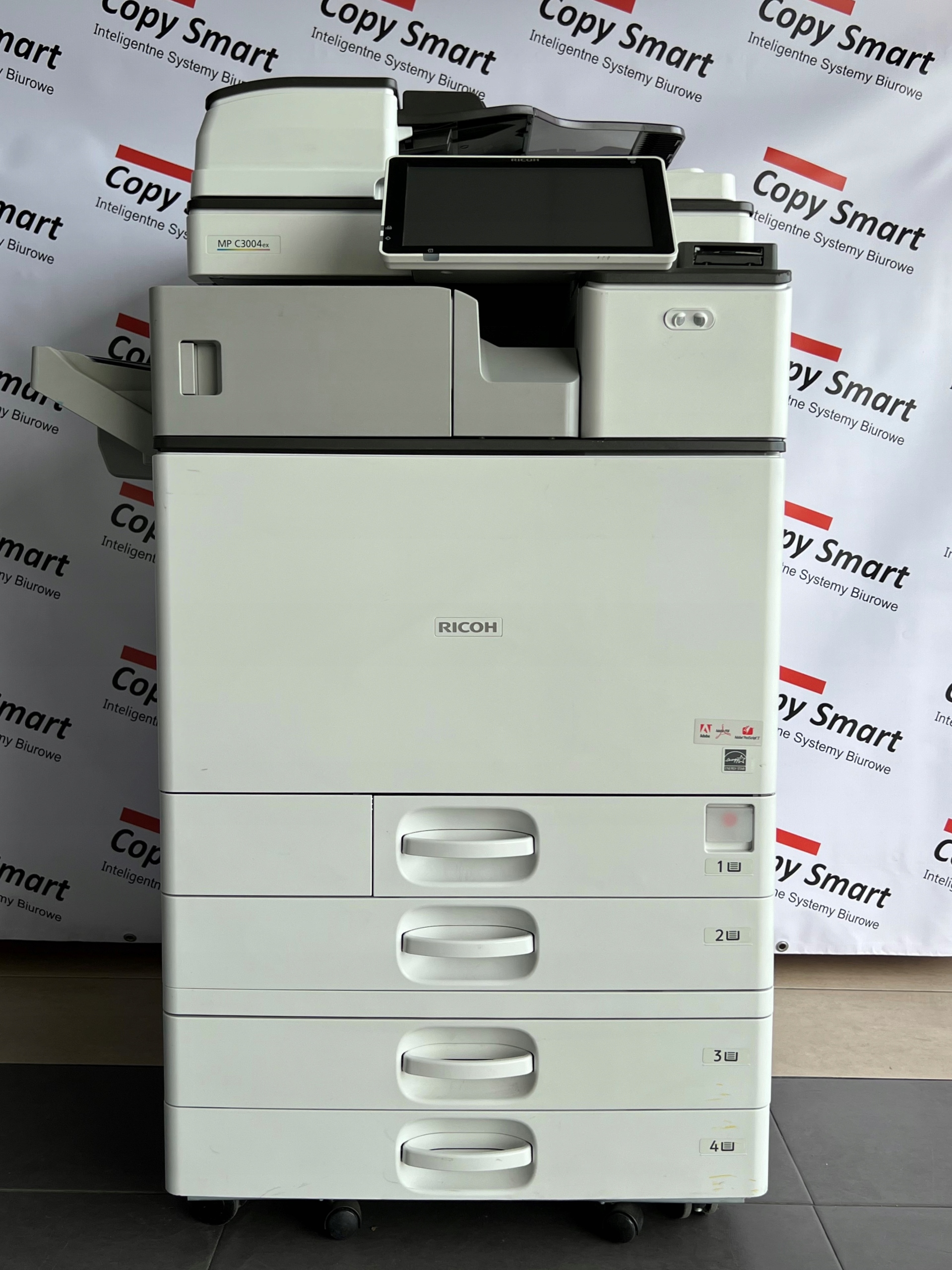 Kserokopiarka Ricoh MP C3004 (kolor) NISKIE PRZEBIEGI • Cena, Opinie ...