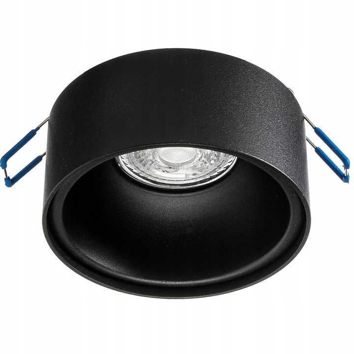 OPRAWA HALOGENOWA SUFITOWA WPUSZCZANA LAMPA DO LED STAŁA OKRĄGŁA CZARNA ... OPRAWA HALOGENOWA SUFITOWA WPUSZCZANA LAMPA DO LED STAŁA OKRĄGŁA CZARNA ...