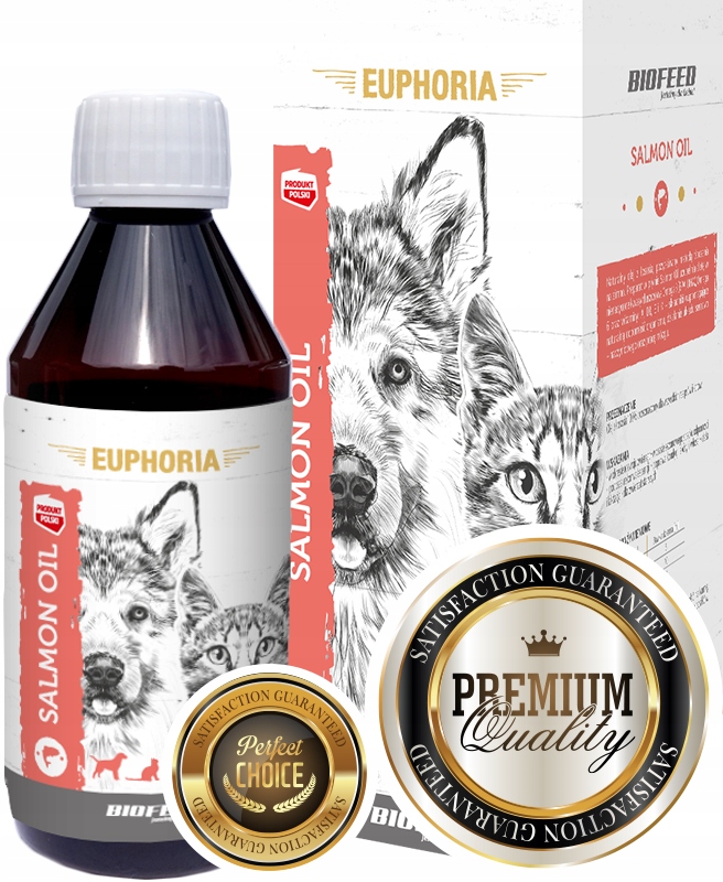 BIOFEED EUPHORIA DOG SALMON OIL 250ML (5902004759586) • Cena, Opinie ...