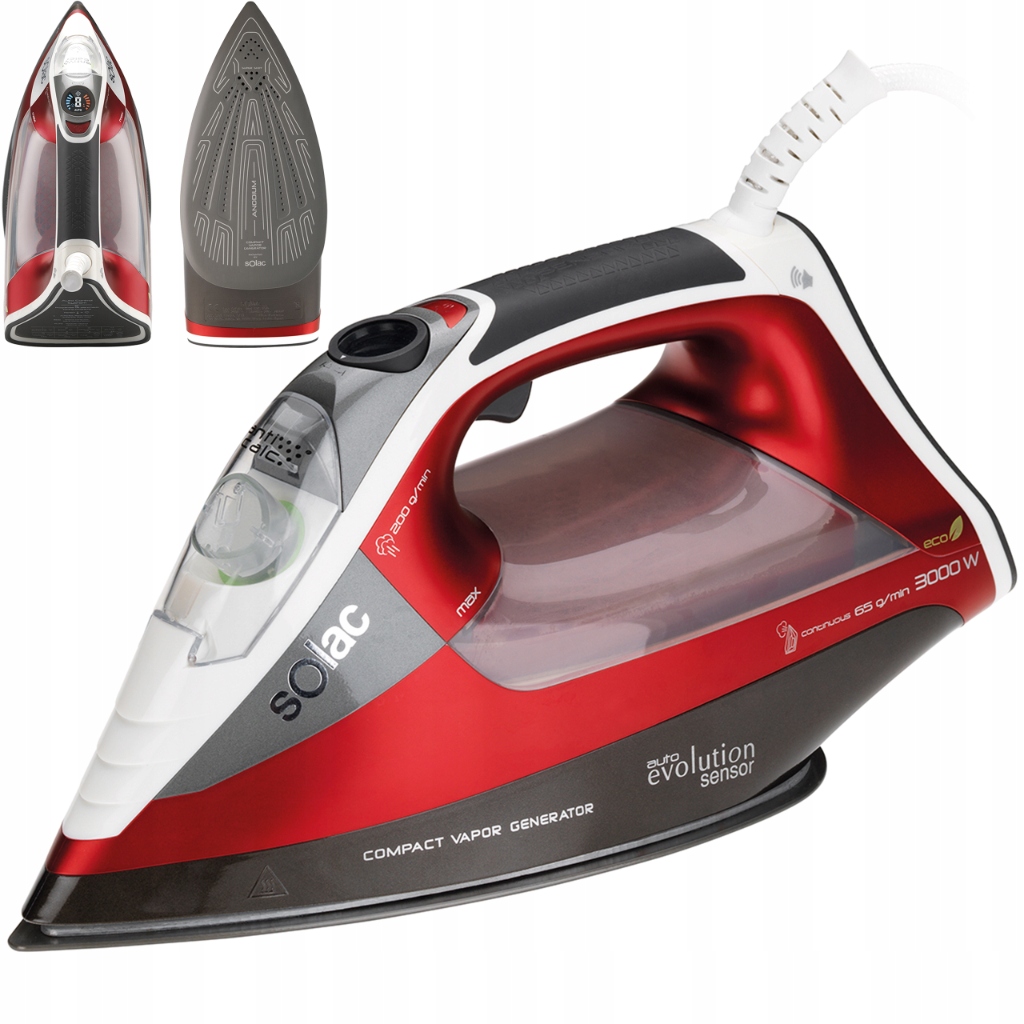 Żelazko Solac CVG9611 3000 W - Sklep, Opinie, Cena w Allegro