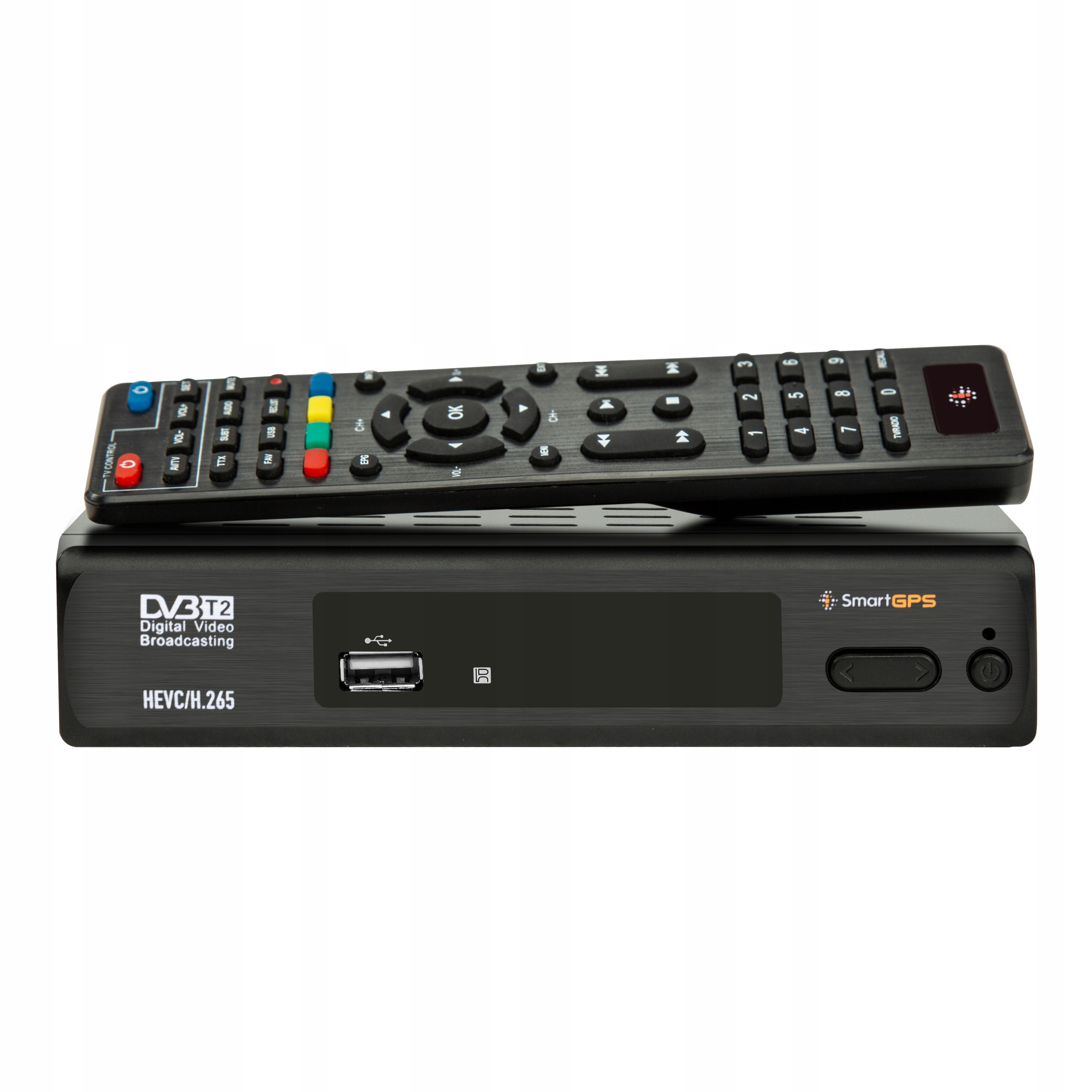 DVB-T2 Tuner Dekóder SmartGPS SAT-2 MPEG-4 H.265/HEVC / FÖLDI DIGITÁLIS ...