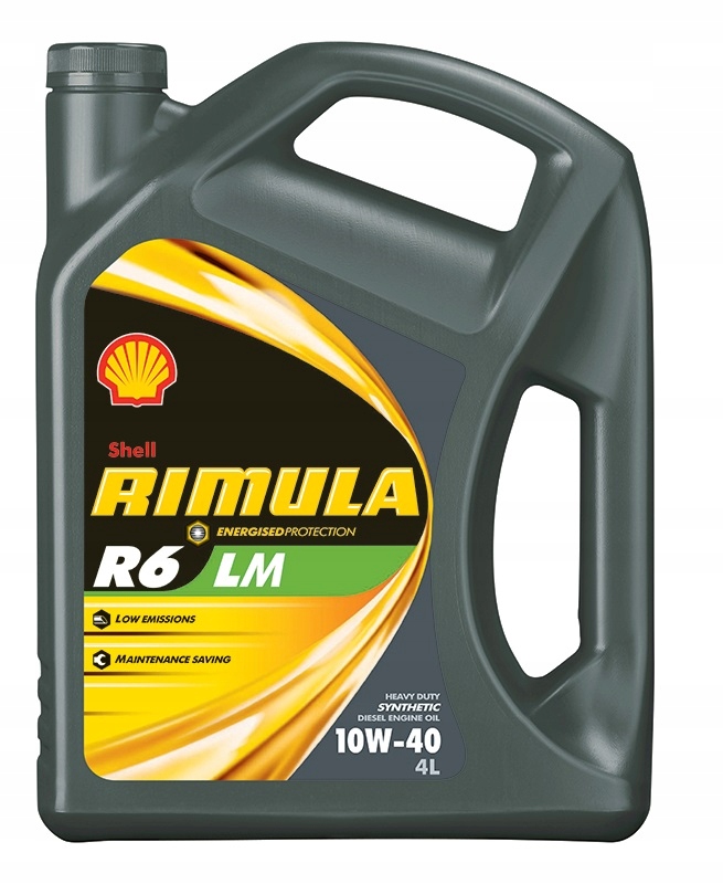 Shell Rimula R6 LM 4 l 10W-40 • Cena, Opinie - Allegro