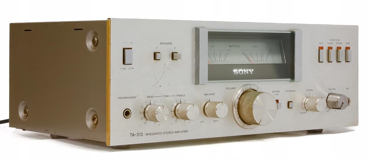 SONY TA-313 MELODYJNY WZMACNIACZ STEREO VINTAGE - Sklep, Opinie, Cena w ...