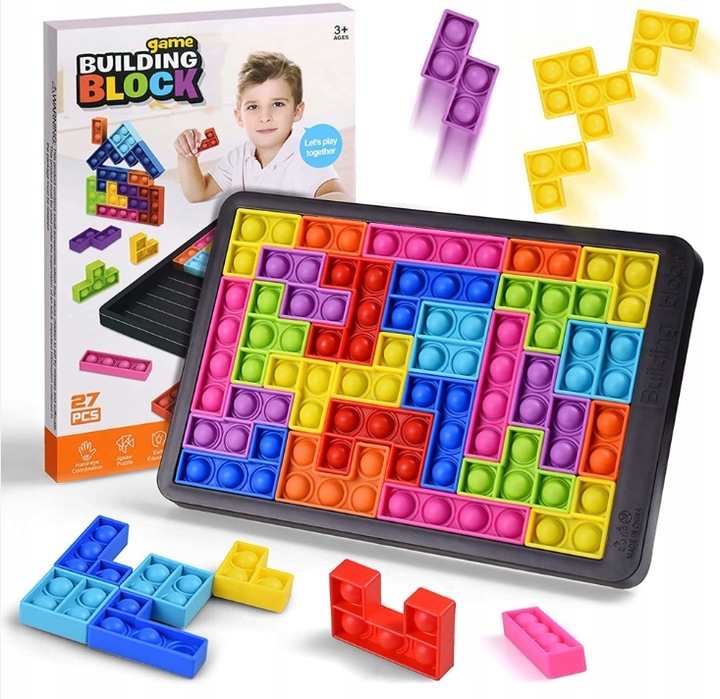 POP IT KLOCKI POPIT TETRIS PUZZLE UKŁADANKA BĄBLE (5904158312402 ... POP IT KLOCKI POPIT TETRIS PUZZLE UKŁADANKA BĄBLE (5904158312402 ...