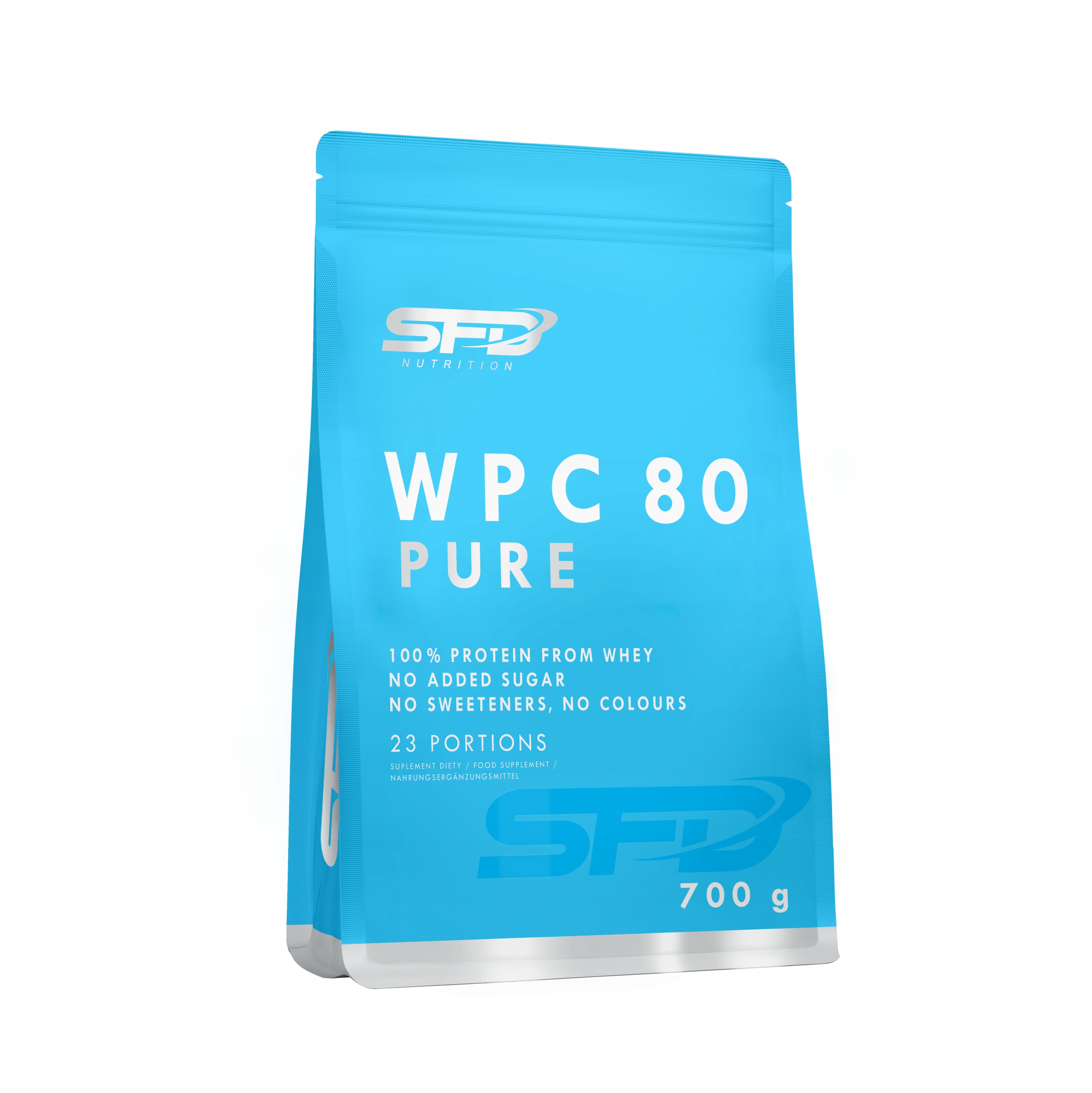 SFD WPC 80 PURE 700G WHEY BIAŁKO SERWATKOWE KONCENTRAT BIAŁKA NATURALNE - 5902837726274 ...