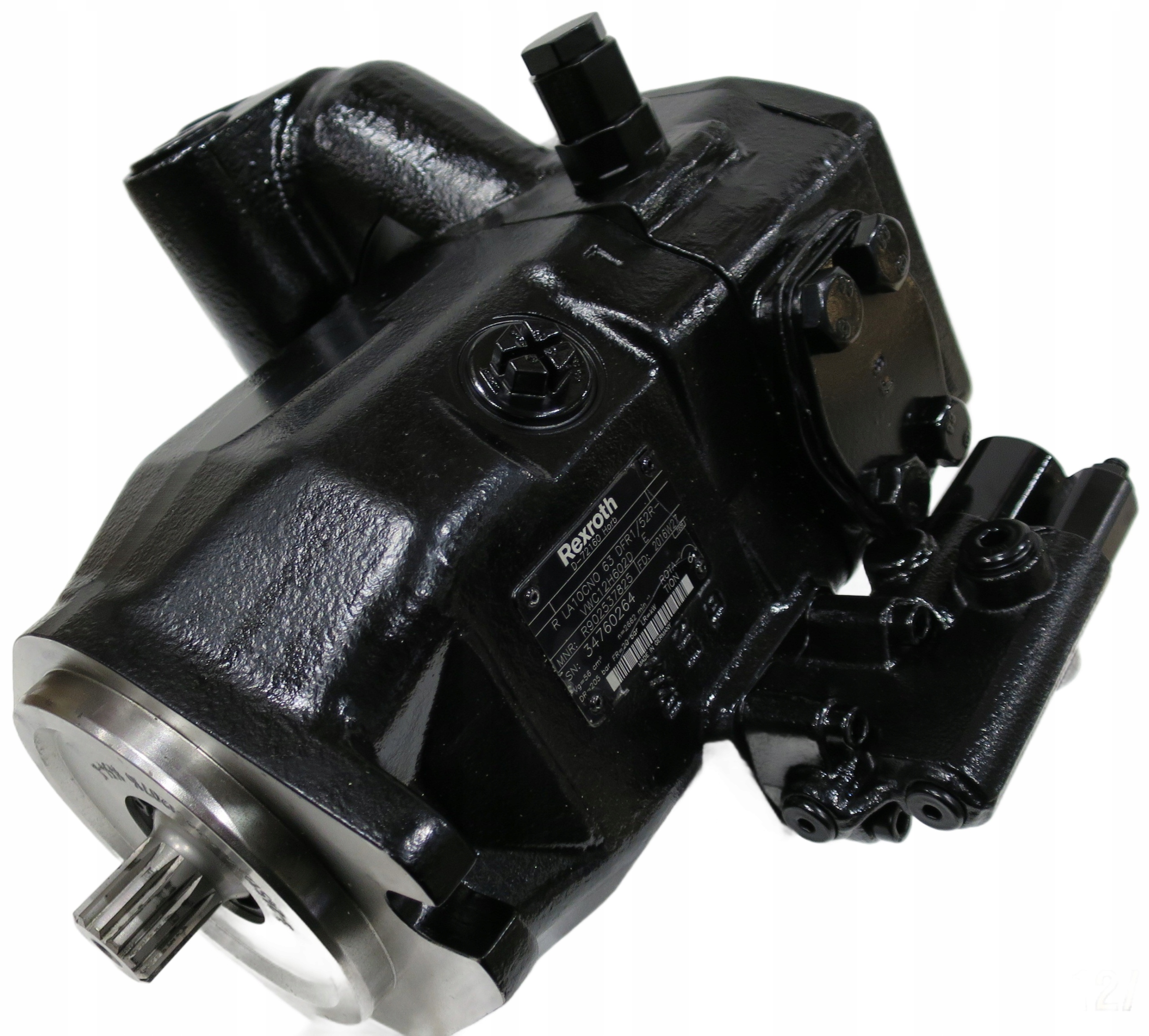POMPA HYDRAULICZNA BOSCH REXROTH R LA10CNO 63 DFR1/52R-VWC12H602D E ...