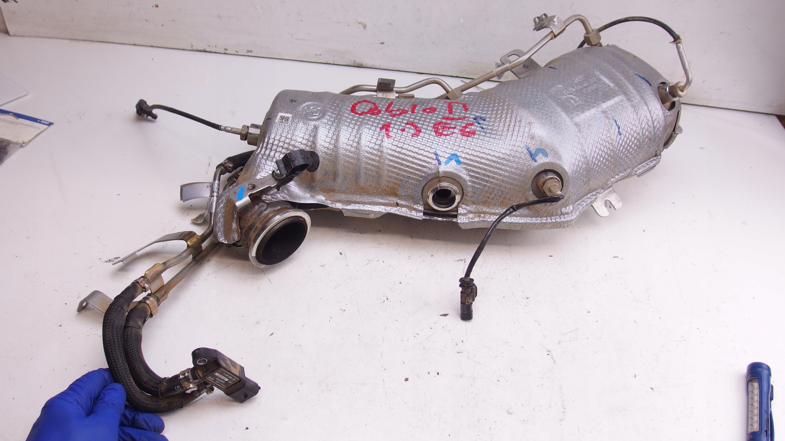 FIAT DOBLO II 1.3 JTD EURO 6 KATALIZATOR DPF ADBLUE JAK NOWY 55283847 ...