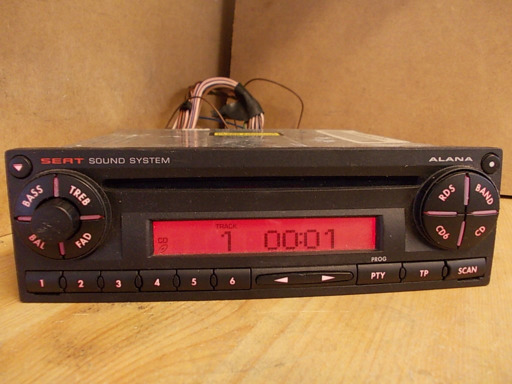 Radio samochodowe Seat ALANA 1-DIN • Cena, Opinie - Allegro