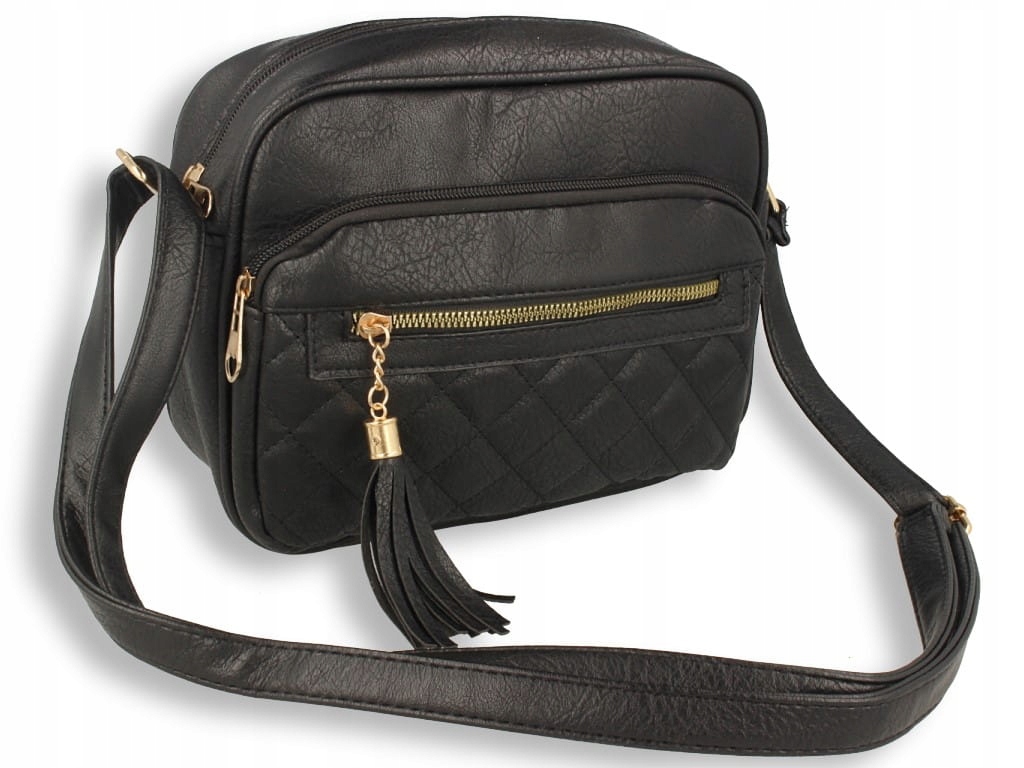 Torebka Damska Saszetka Na Ramię Czarna (5906268724090) • Cena, Opinie ...