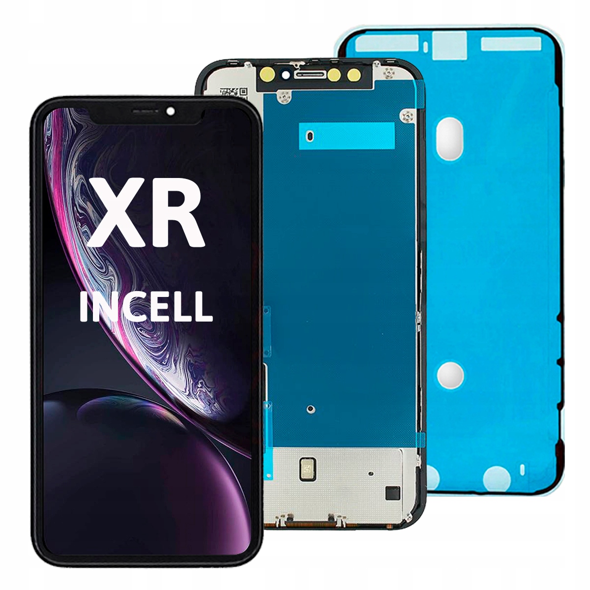 INCELL WYŚWIETLACZ DO iPHONE XR LCD EKRAN ŁATWY MONTAŻ +USZCZELKA - Sklep, Opinie, Cena w Allegro