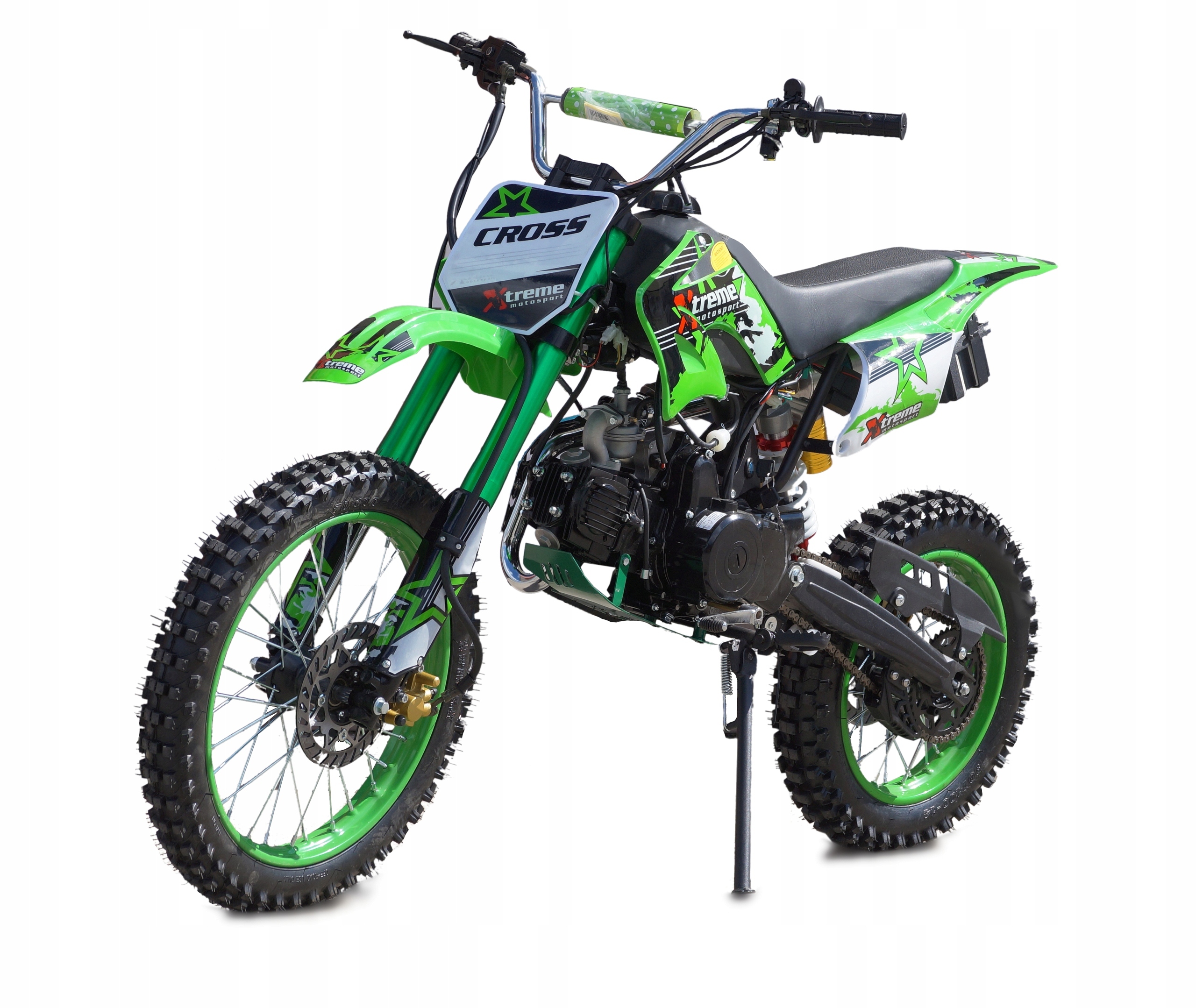 CROSS 125 BS 125 KOŁA 14/17 EL START 4 BIEGI DUŻY - Allegro.pl