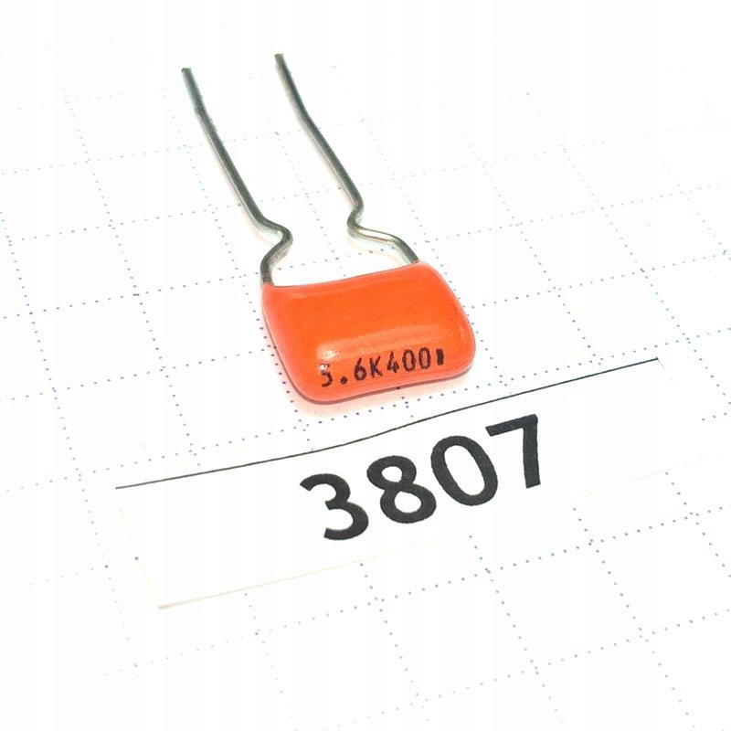 Kondensator foliowy MKT365 Philips 5.6nF 400V R5 10% x10 - Sklep ...