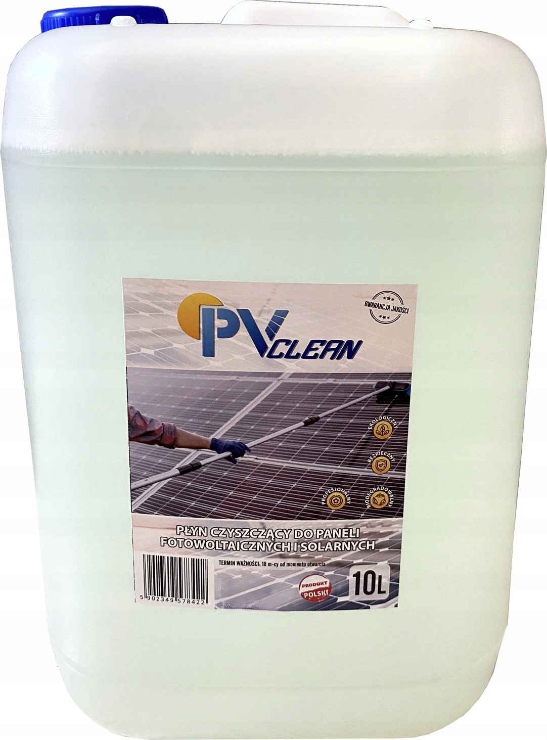 PV CLEAN 10L Płyn do mycia paneli fotowoltaicznych (5902349578422 ...