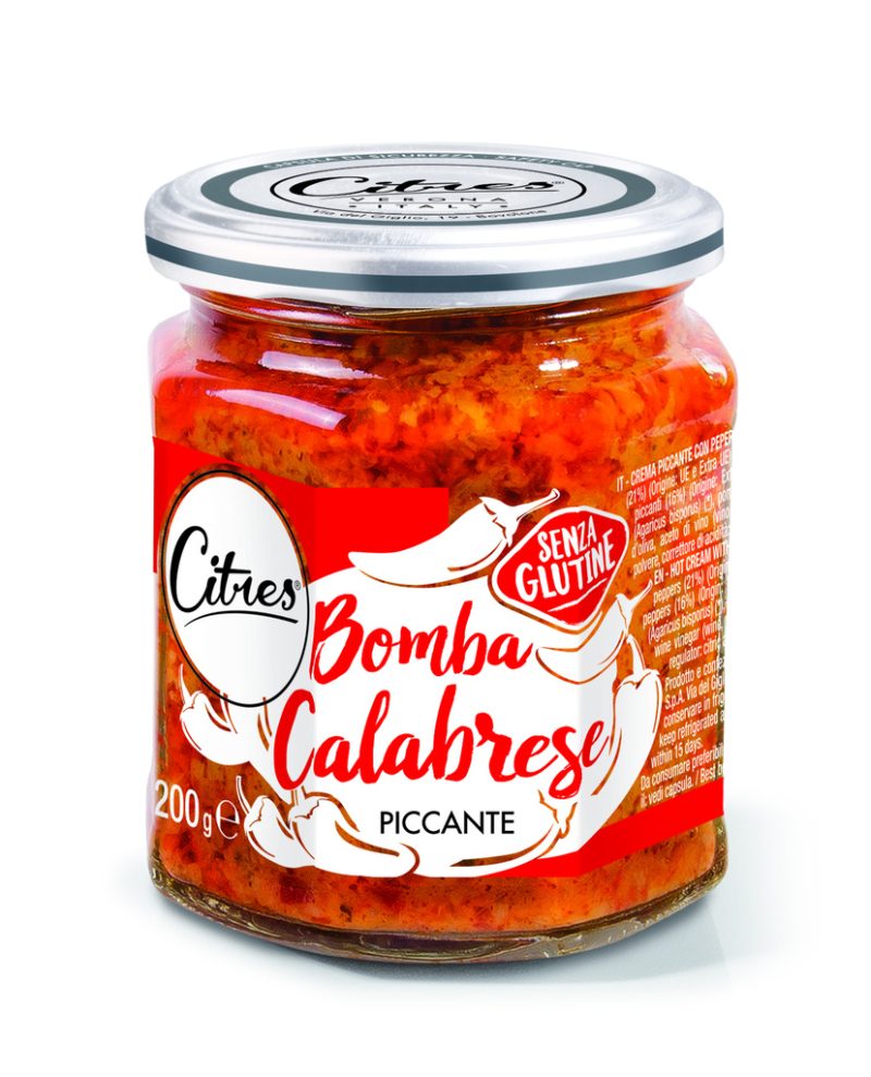 Pasta Bomba Calabrese Piccante Citres 200 g (8000523003573) • Cena ...