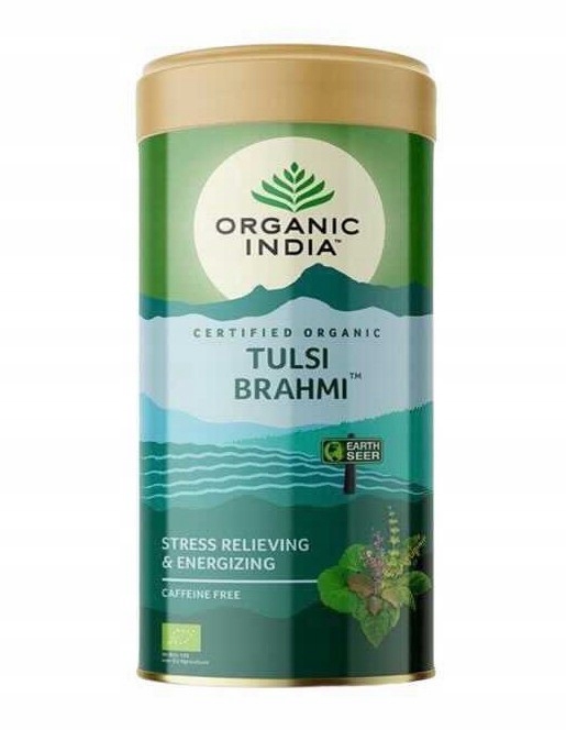 Herbata Brahmi Tulsi 100g sypana Organic India 12893515273 - Allegro.pl Herbata Brahmi Tulsi 100g sypana Organic India 12893515273 - Allegro.pl
