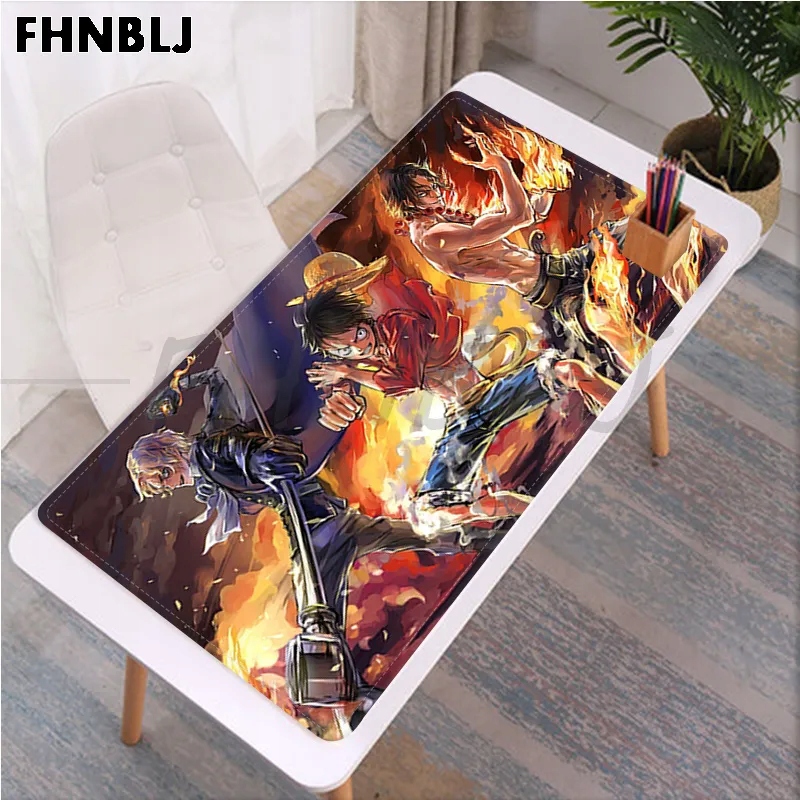 Anime O-One Piece DL-Luffy Large XXL Office Computer Desk Mat Big Mouse ...