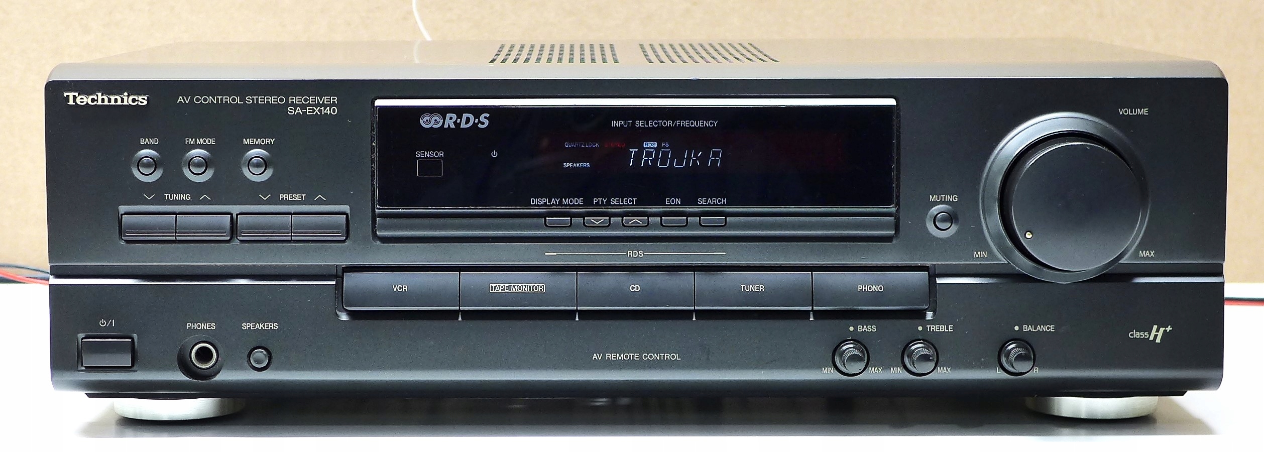 Amplituner Technics SA-EX140 2.0 czarny - Sklep, Opinie, Cena w Allegro