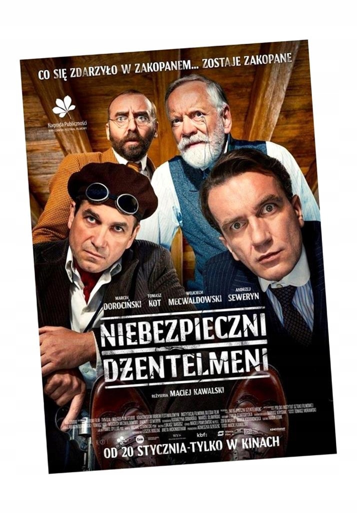 NIEBEZPIECZNI DŻENTELMENI DVD MACIEJ KAWALSKI 13882538401 - Sklepy, Opinie, Ceny w Allegro