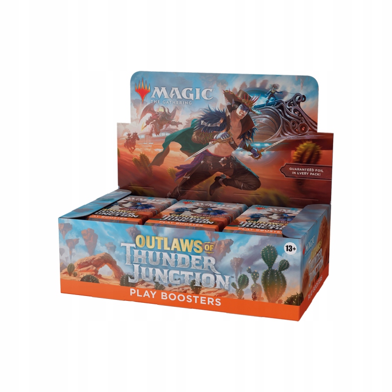 Magic: The Gathering Outlaws of Thunder Junction Play Booster Box ... Magic: The Gathering Outlaws of Thunder Junction Play Booster Box ...